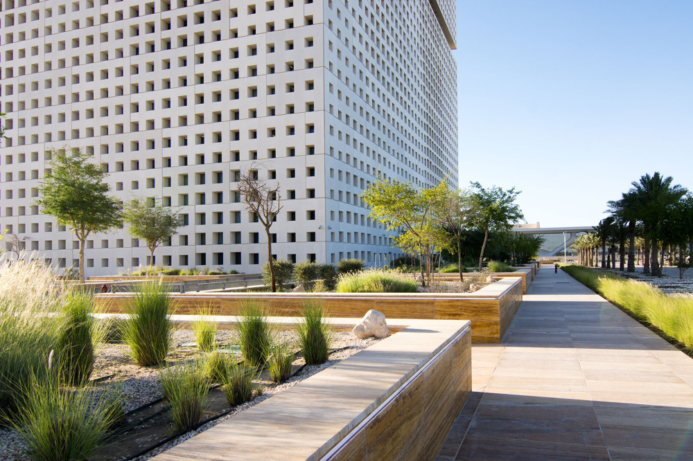 Qatar Foundation Headquarters Doha - Inside Outside