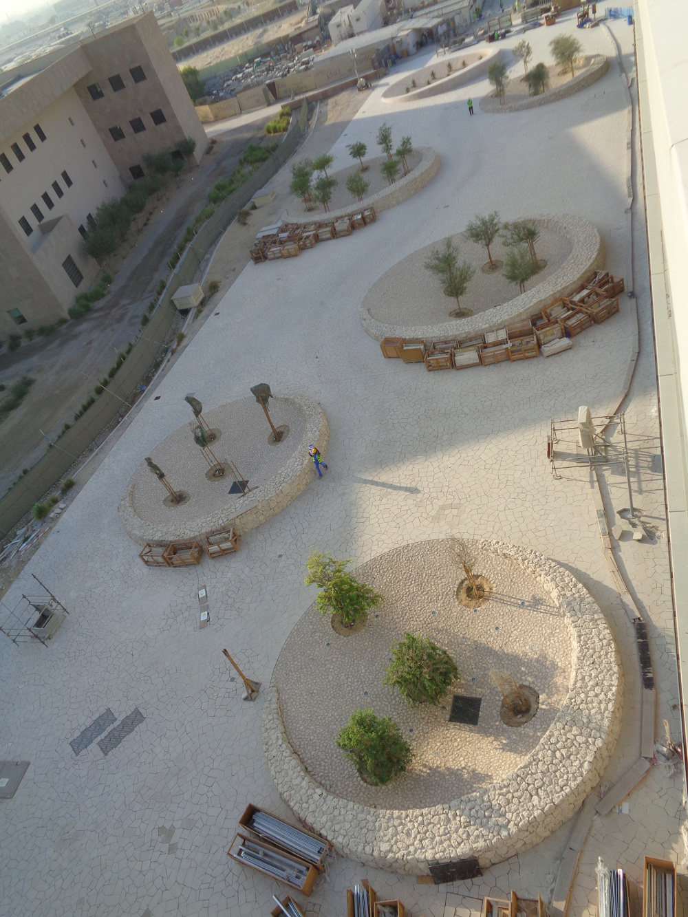 Qatar National Library Doha - Inside Outside