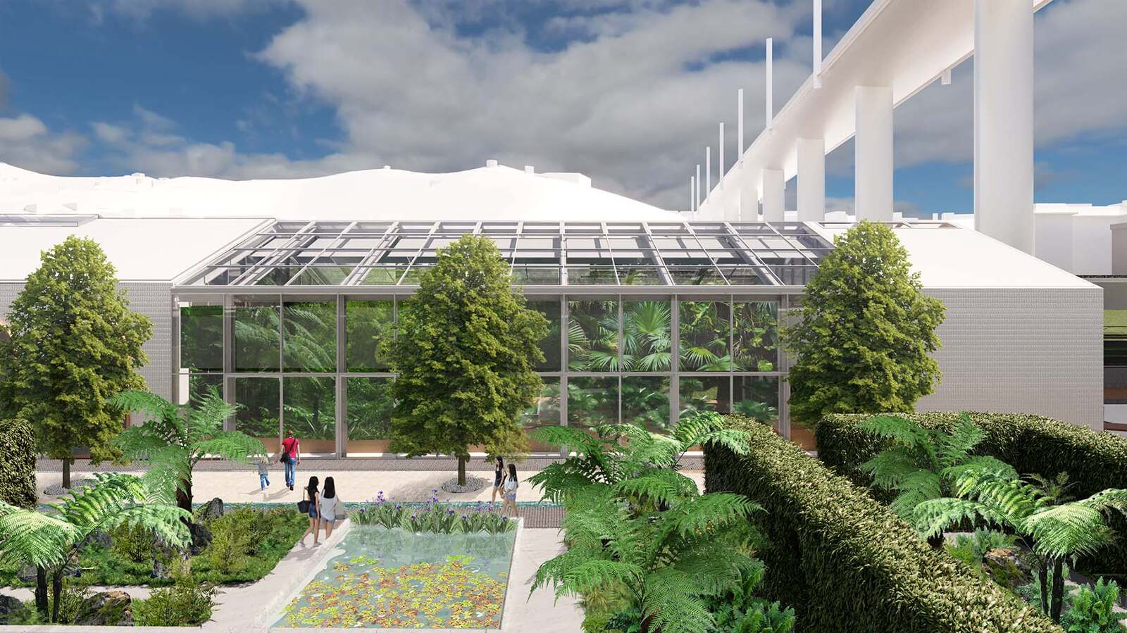 Giardini della Memoria Genova - Inside Outside