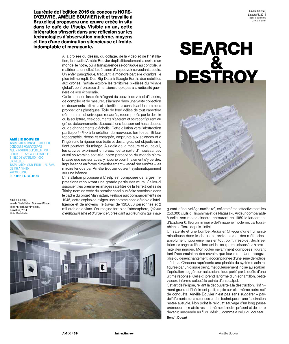 Text - Amélie Bouvier