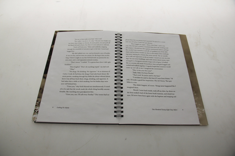 Redesign: Looking for Alaska - Lois Kang