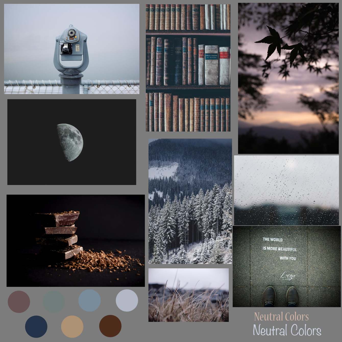 Personal Mood Boards - The End Of Infinity