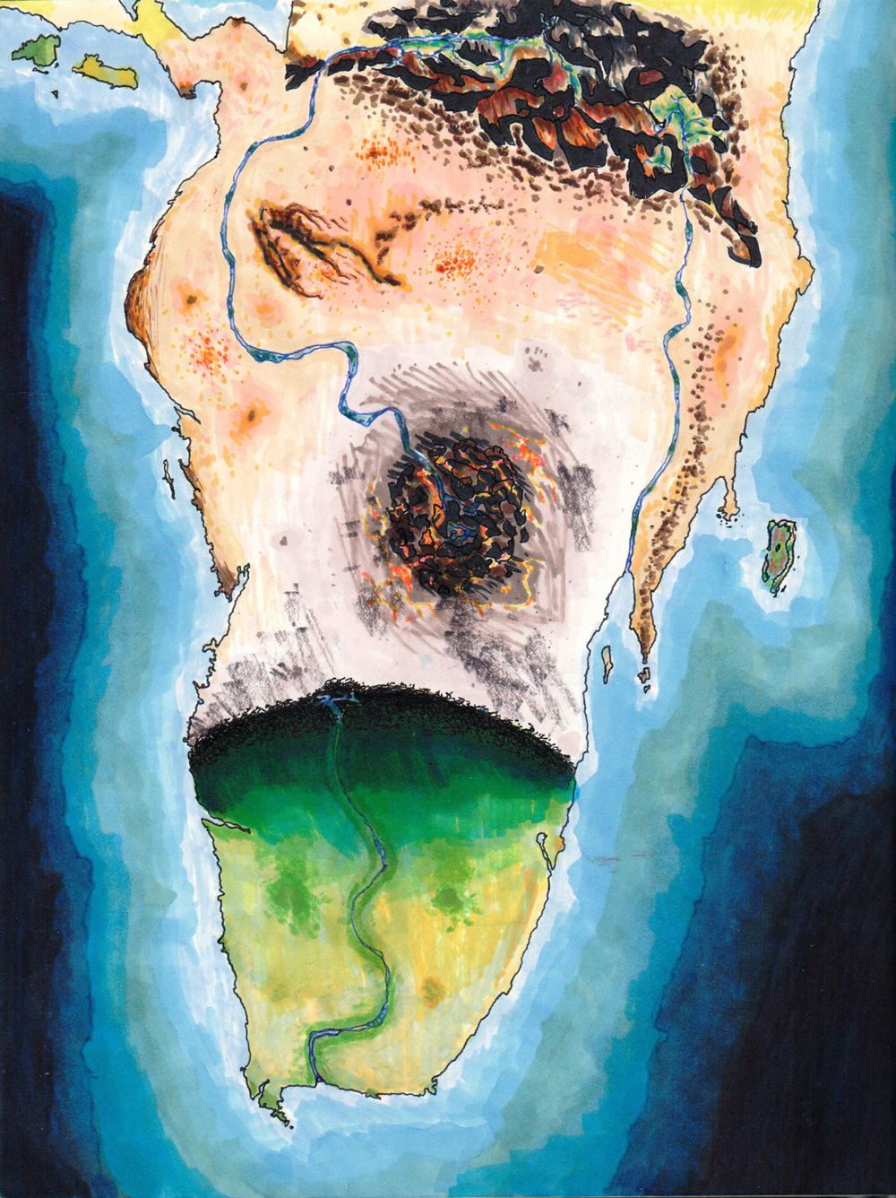 Fictional Maps - MilanChambard