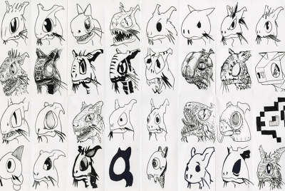 Character variations - MilanChambard