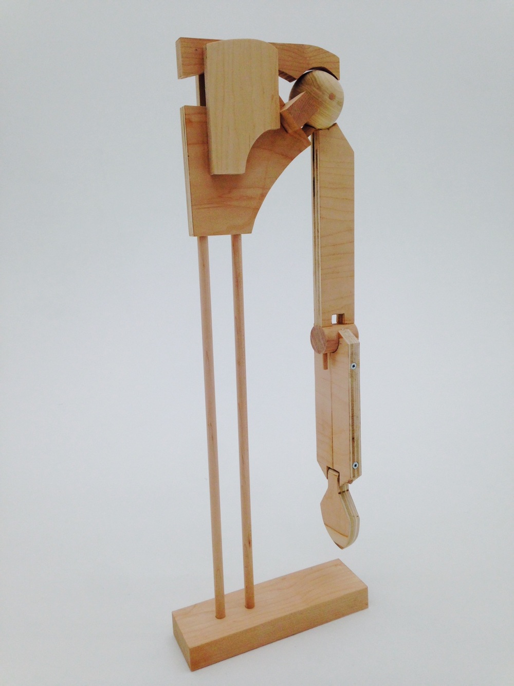 Robotic Wooden Arm - MilanChambard