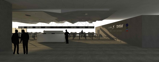 LATAM Airlines VIP Check-In - Clemente Guarda Architect