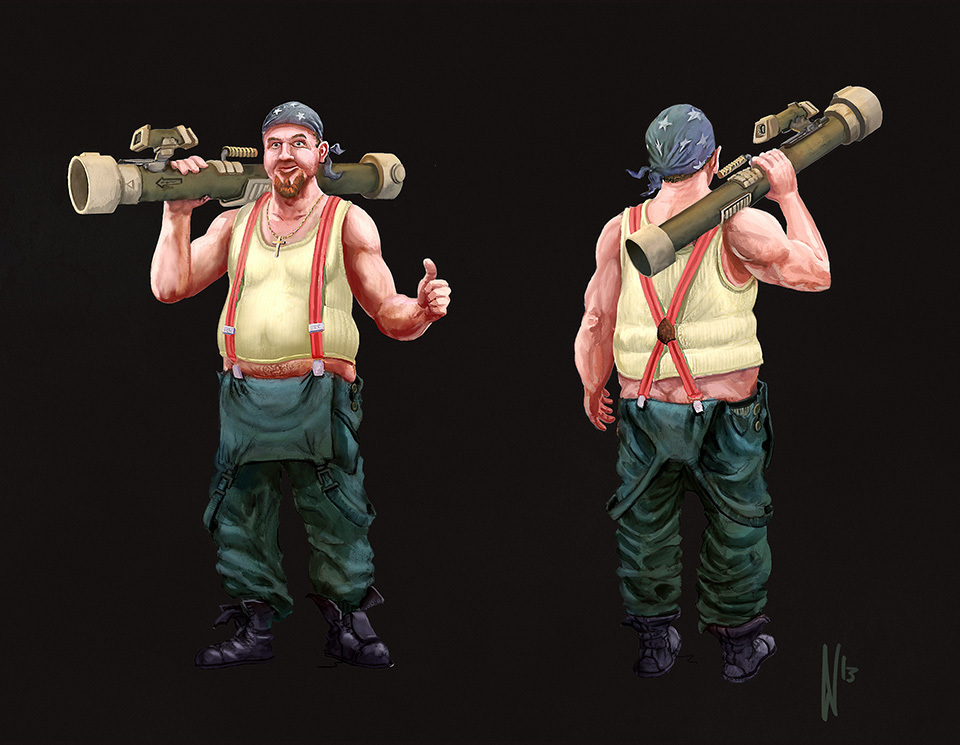 Character & Creature Design - Dirk Wachsmuth Design