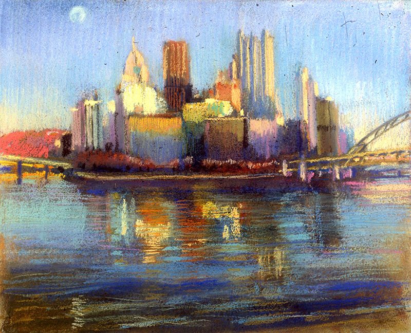 Cityscapes Pastels I : Pittsburgh + Surrounding Areas: Plein Air ...