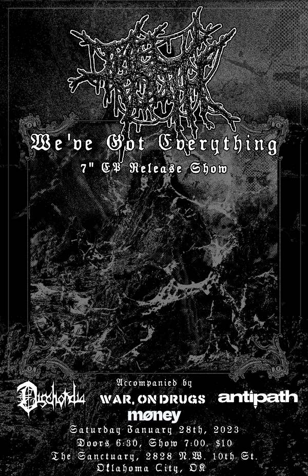 The Tooth WGE Release Show Poster - Sub Sole Vanitas