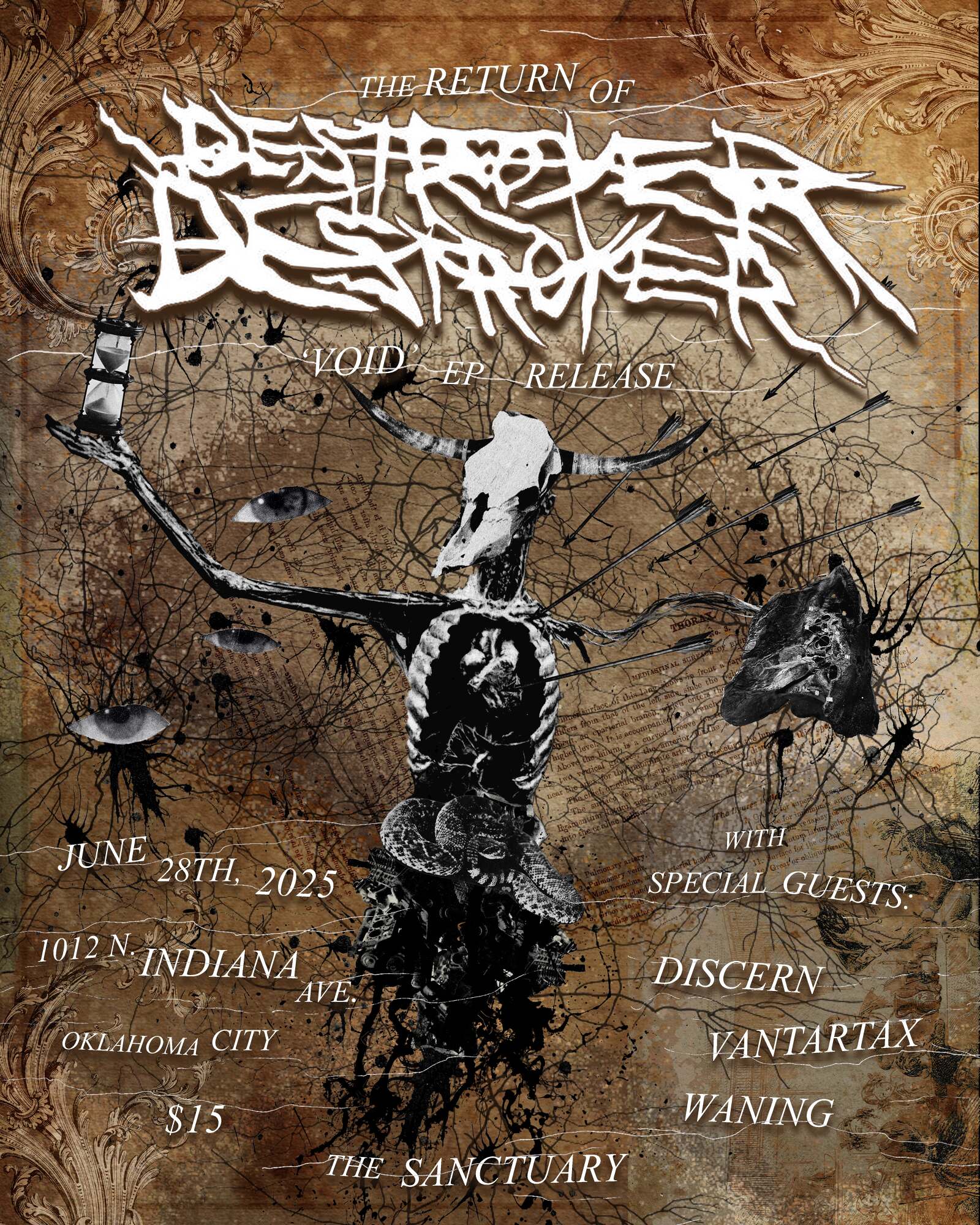 DestroyerDestroyer Reunion Show Poster - Sub Sole Vanitas