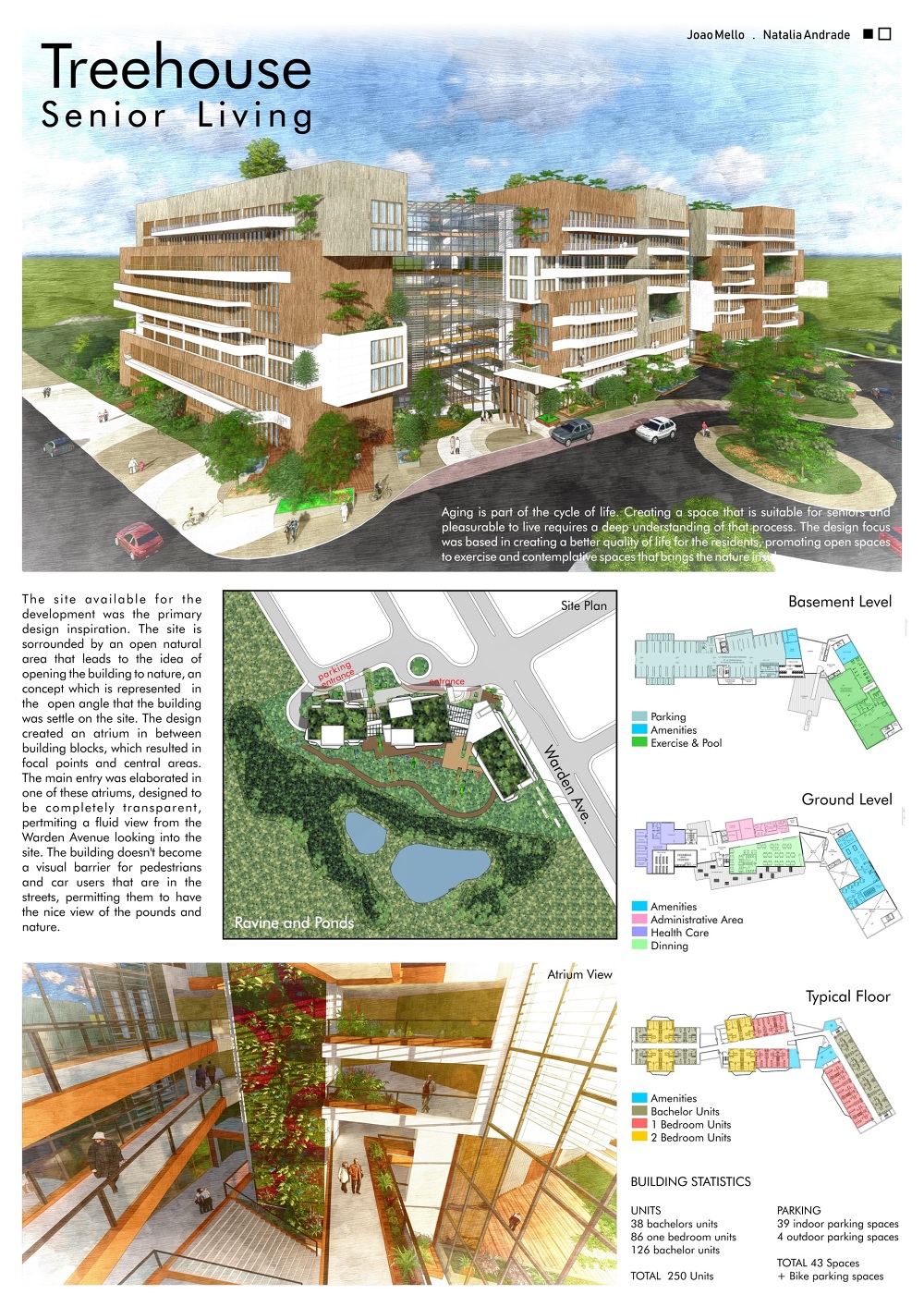 Treehouse Senior Living Complex - Joao Mello Architecture
