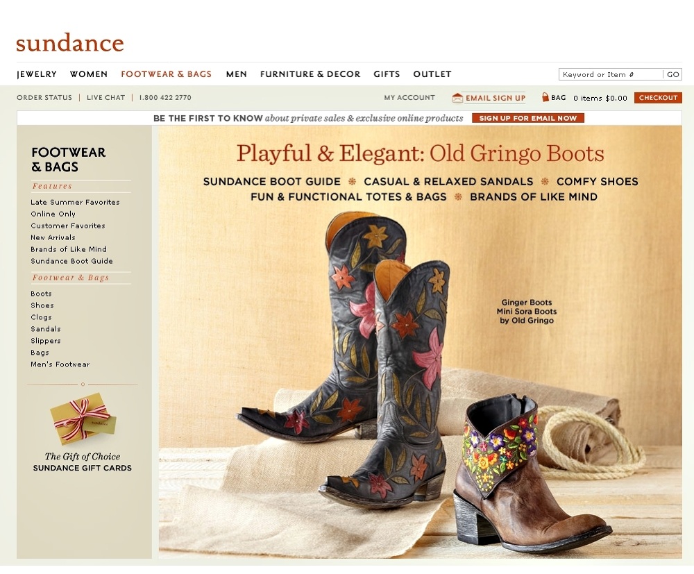 Sundance Catalog - At last, a lifestyle branding portfolio that lets ...