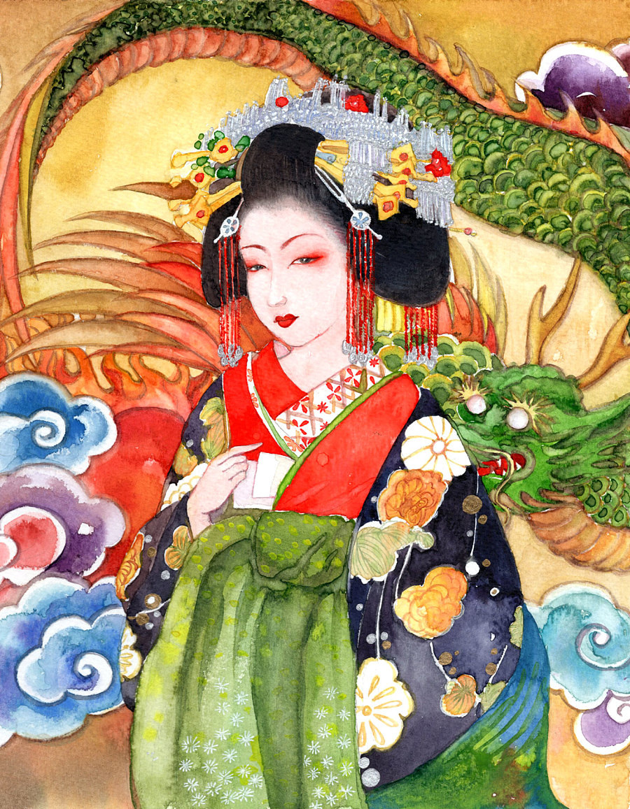 Geisha&Gisaeng日本艺妓&韩国妓生 - carmenwang