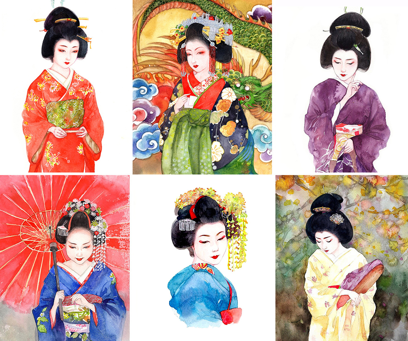Geisha&Gisaeng日本艺妓&韩国妓生 - carmenwang