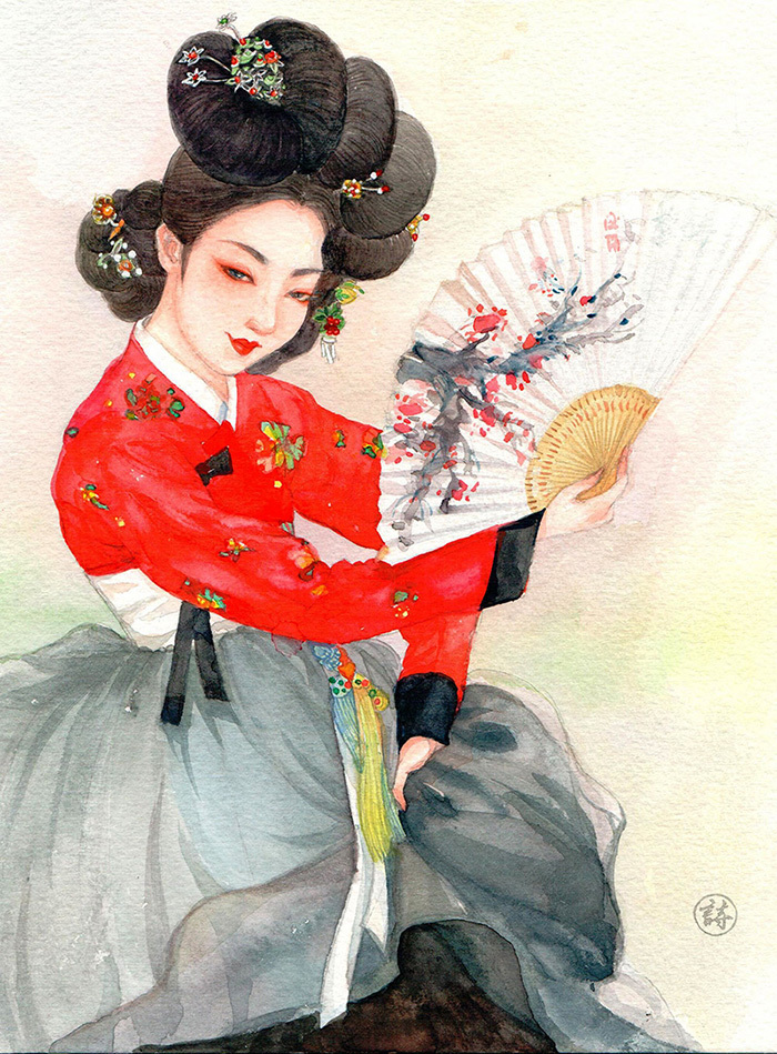 Geisha&Gisaeng日本艺妓&韩国妓生 - carmenwang