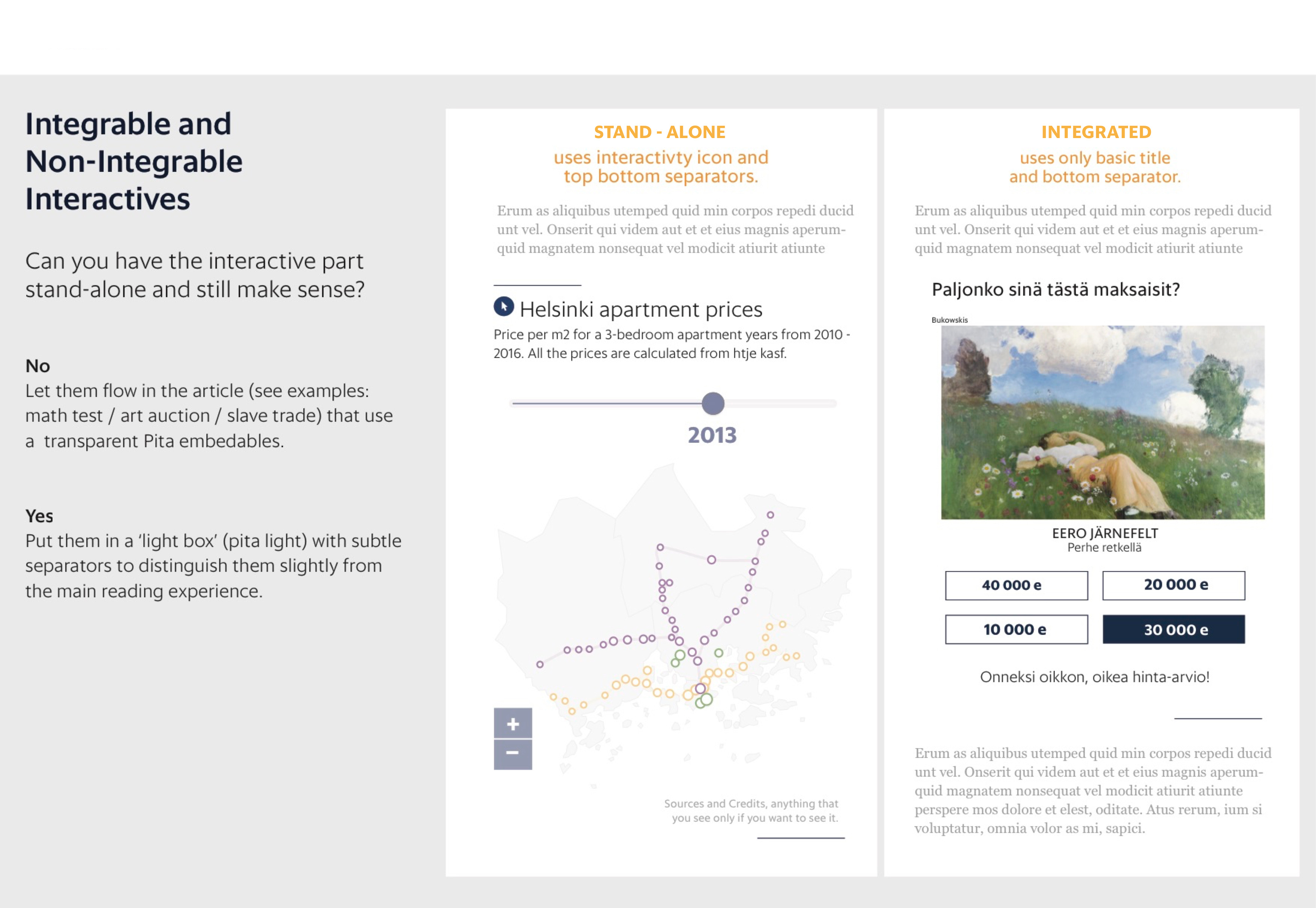 Interactive Elements in News Articles - Data Visualisations