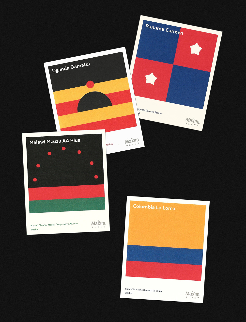 Maxim PLANT Single Origin Graphic Identity - twothree