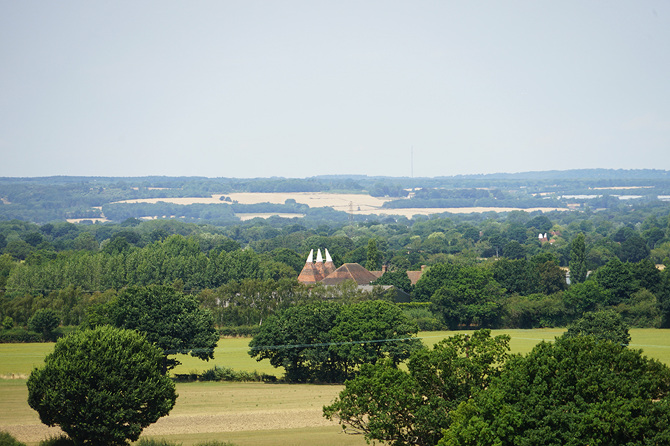 Bumpers Hall Oast House Construction, recent progress - Nicholas Channon