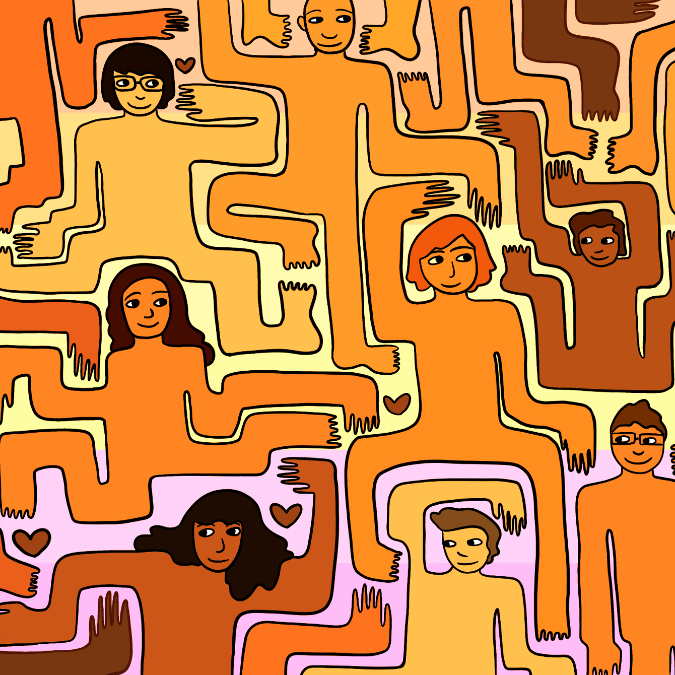 Queer Beings - Keira Illustration