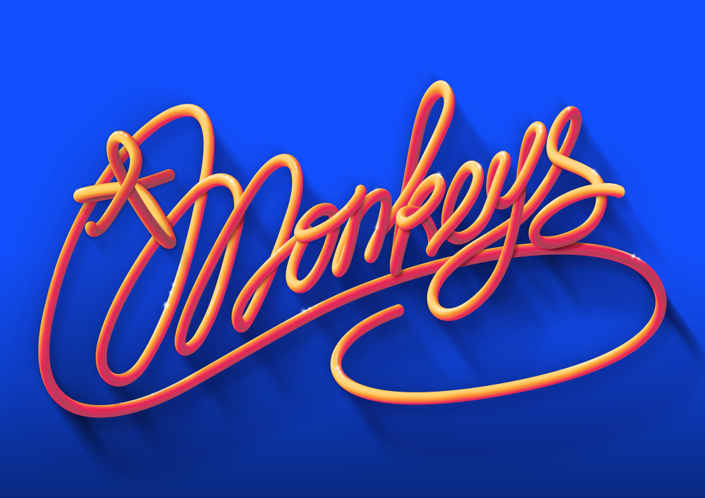 MONKEY LETTERING - Monkey Fingers