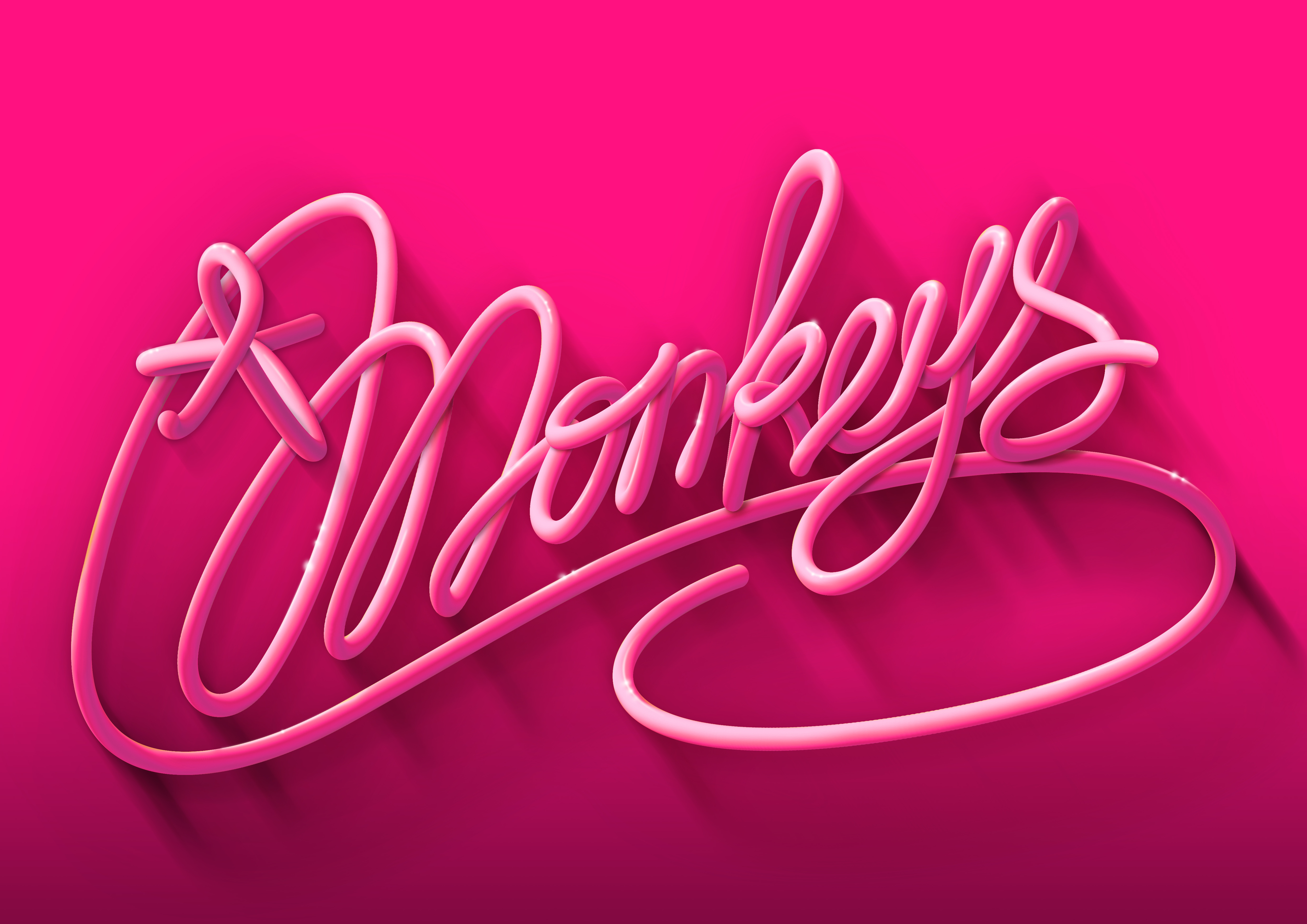 MONKEY LETTERING - Monkey Fingers
