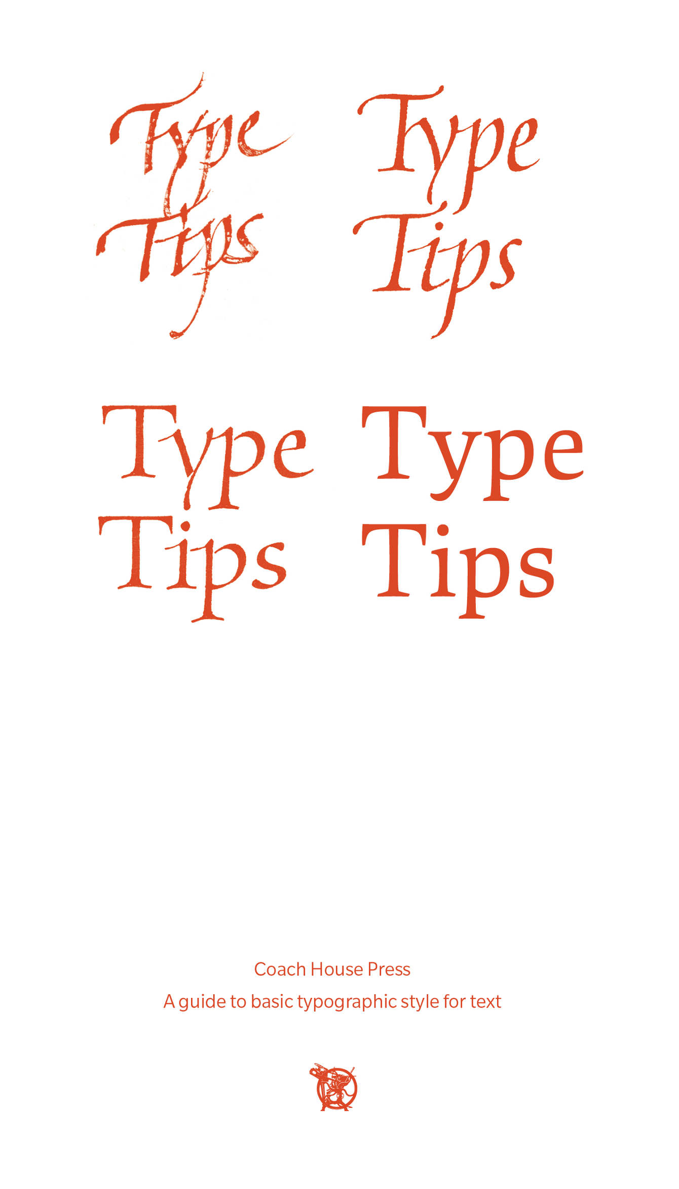typography >> Type Tips - Kevin King > Typeface Design > Typography ...