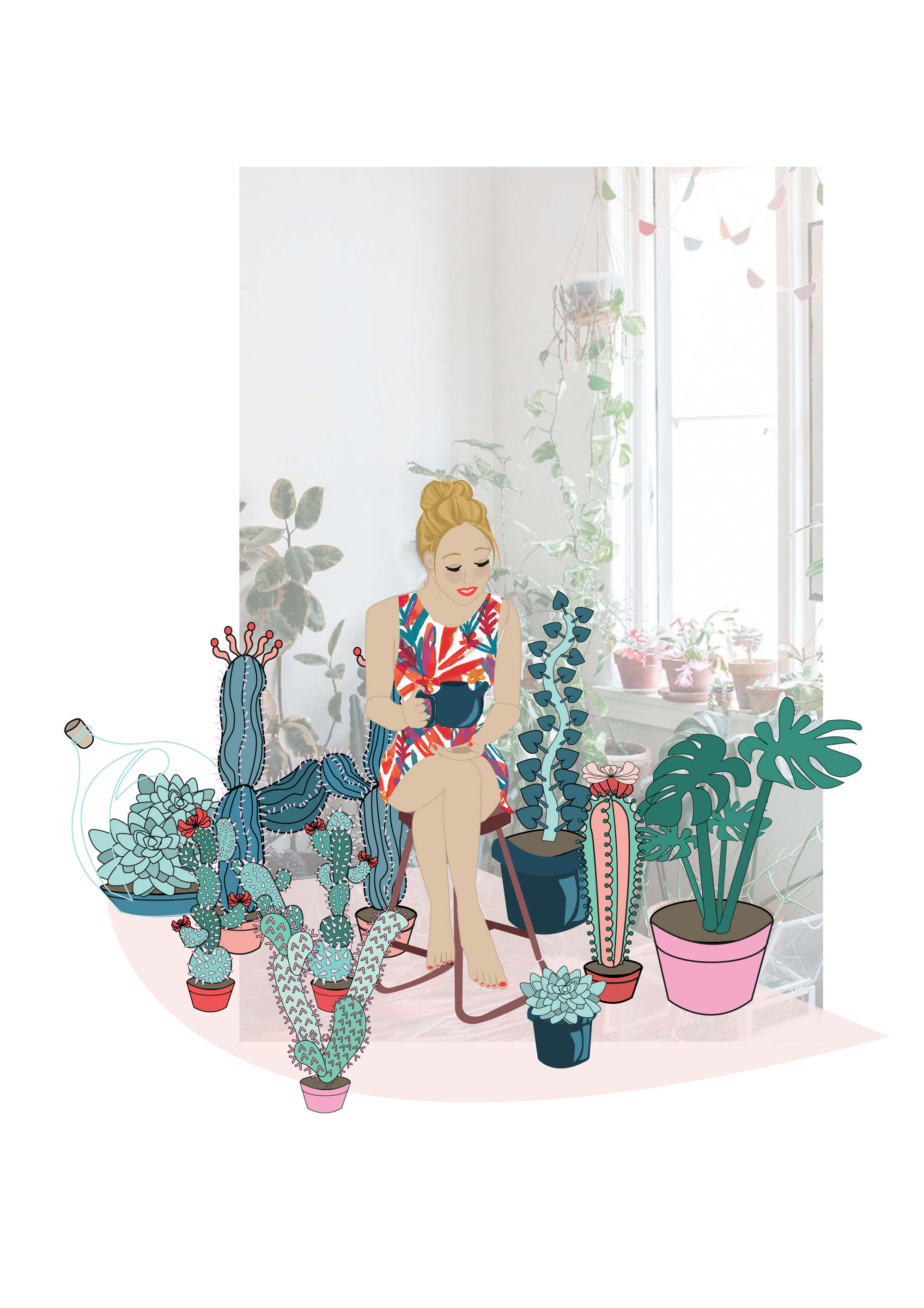 Illustrator drawing - Gwendoline lr