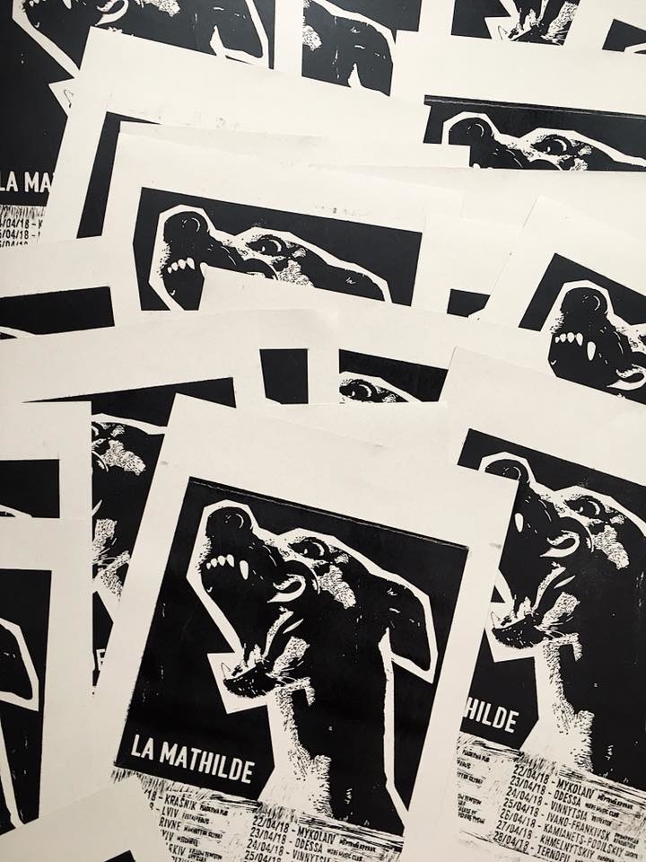 La Mathilde lino prints - Oksana Demidova