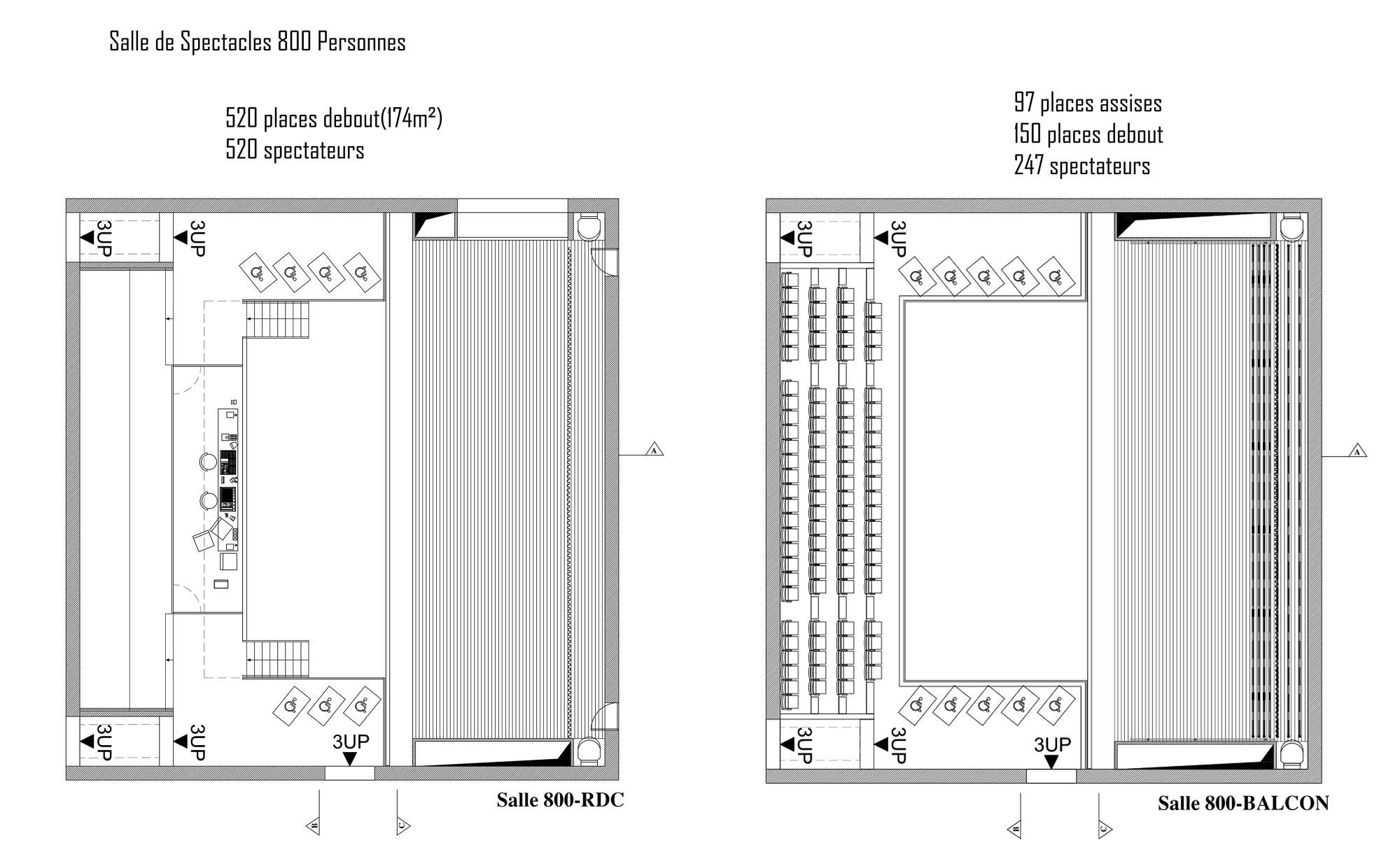 Projets de salles de cinéma, de salles de spectacle et d'expositions ...