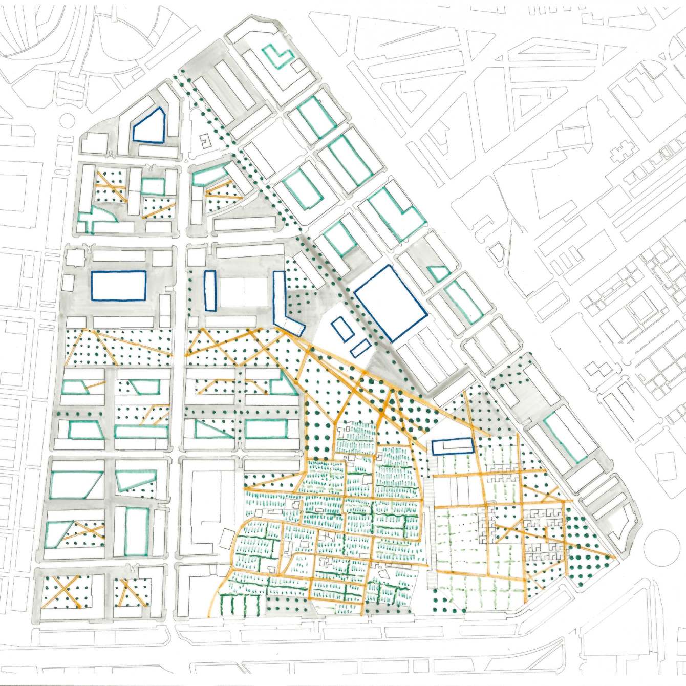 Open space system for Malilla - malidde