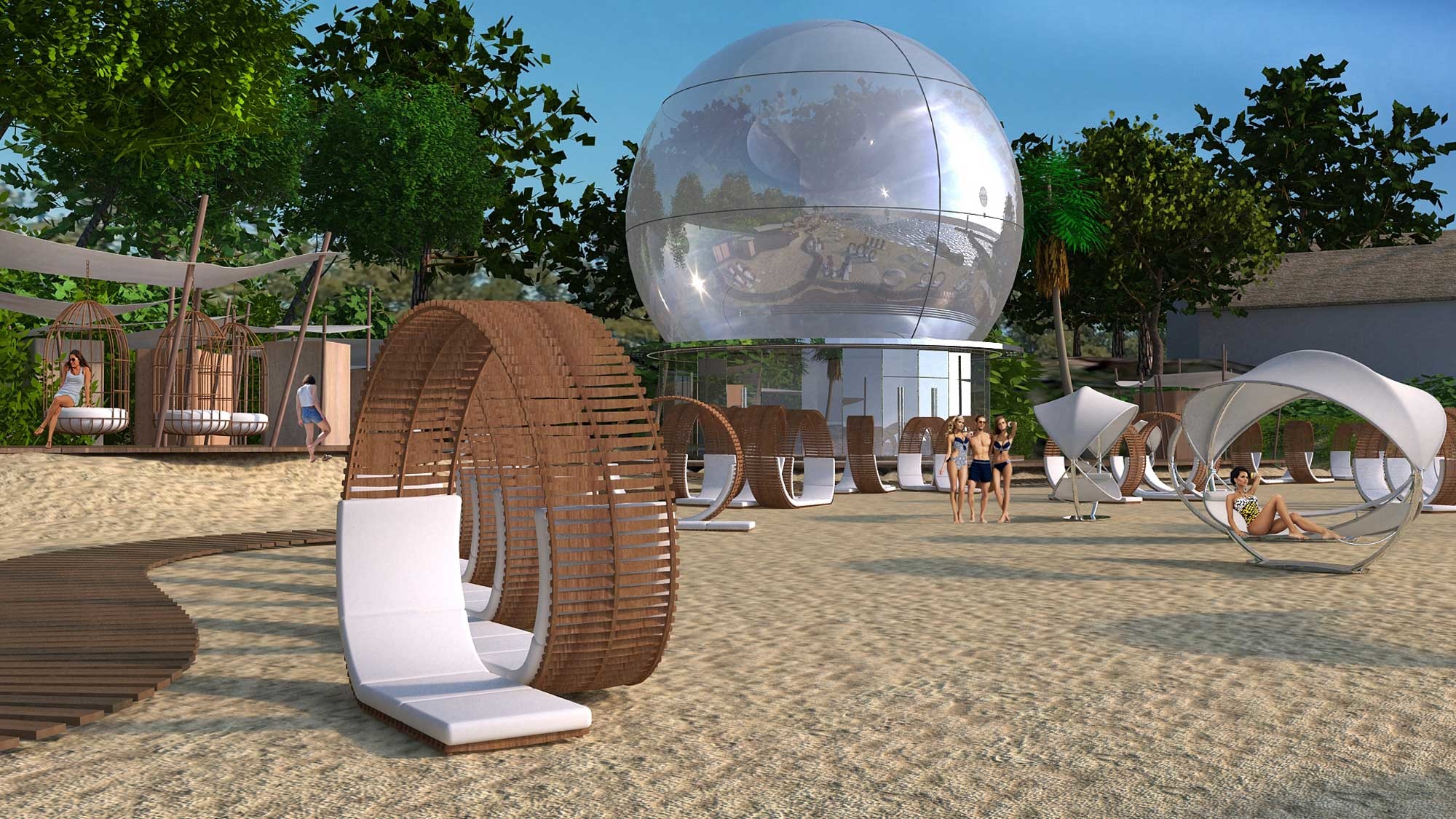 Luxury beach club - http://www.wauarchitetti.com/eng