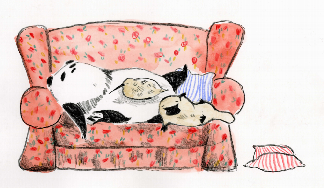 My Panda and Penguin - Fifi Kuo Illustration