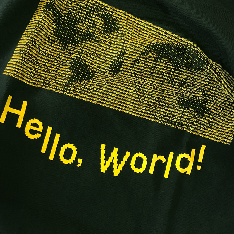 Hello World! - T-Shirts / Flyer - SUPERSALADSTUFF