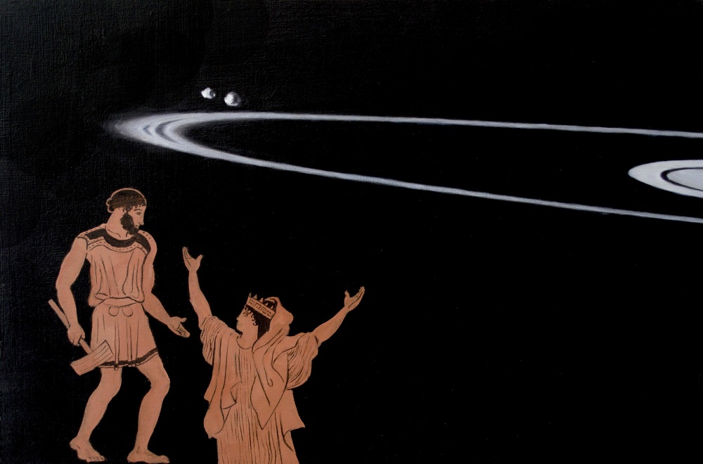 Ashmolean Museum Saturnian Titans - Mark Batty Art