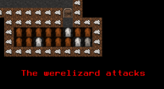 Werelizard attack. - Stories.