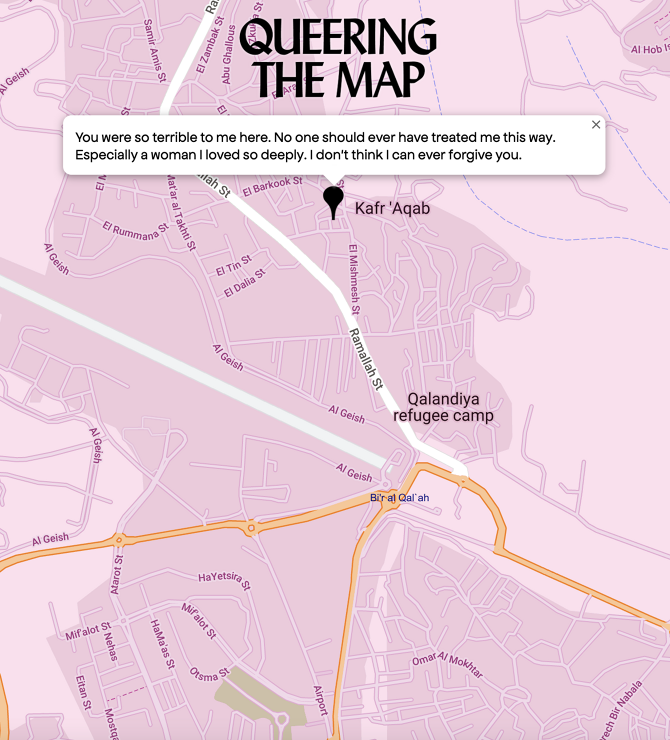 Queering the Map - Aude Nasr