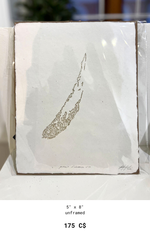 Portrait of Absence no.17, 2025 - Anne Isabelle Leonard