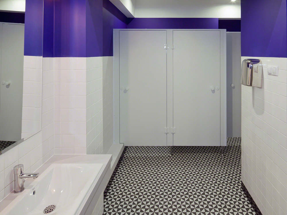 interior design // toilets in Luna Cinema, Warsaw, 2015 - MOC STUDIO