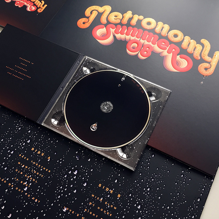 Metronomy Summer 08 Album Cover - charlottedelarue-design