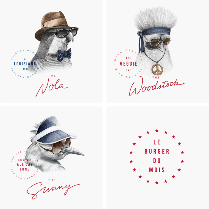 Birdy Restaurant - charlottedelarue-design