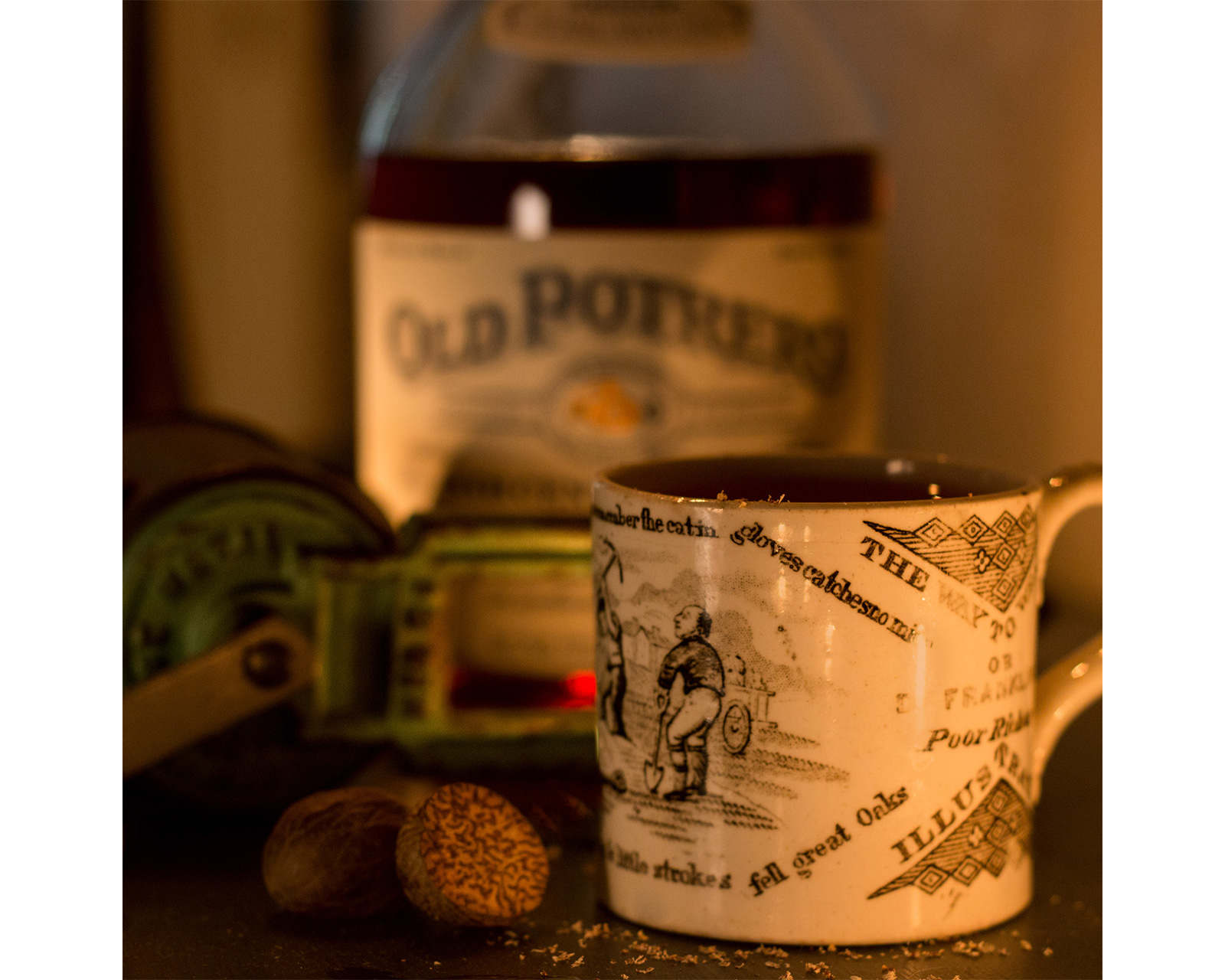 3. TODDY EARLY 1700s Letters and Liquor