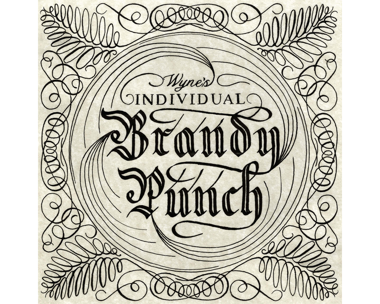 5. BRANDY PUNCH: Early 1800s - Letters and Liquor