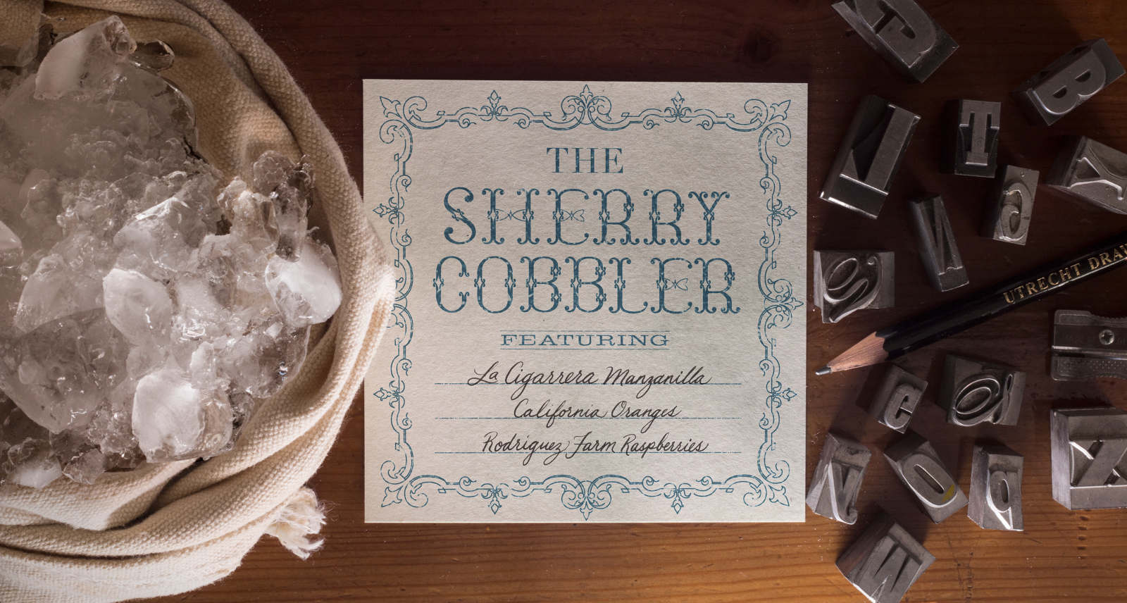 6. SHERRY COBBLER: 1830s - Letters and Liquor