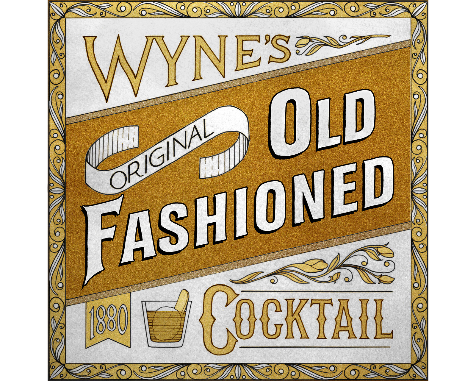 10. OLD FASHIONED: 1870s - Letters and Liquor
