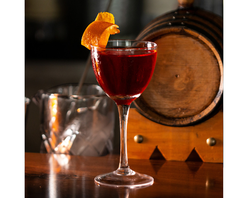 52. BARREL-AGED NEGRONI: 2009 - Letters and Liquor
