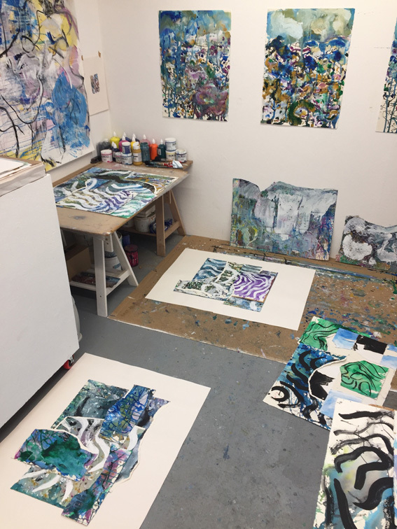 Cliff Studio 2020 - David Knight Painting