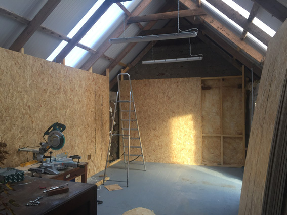 Cliff Studio 2020 - David Knight Painting