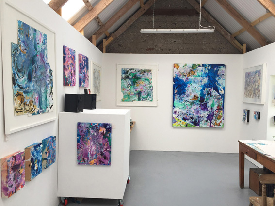 Cliff Studio 2020 - David Knight Painting