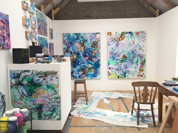 Cliff Studio 2020 - David Knight Painting