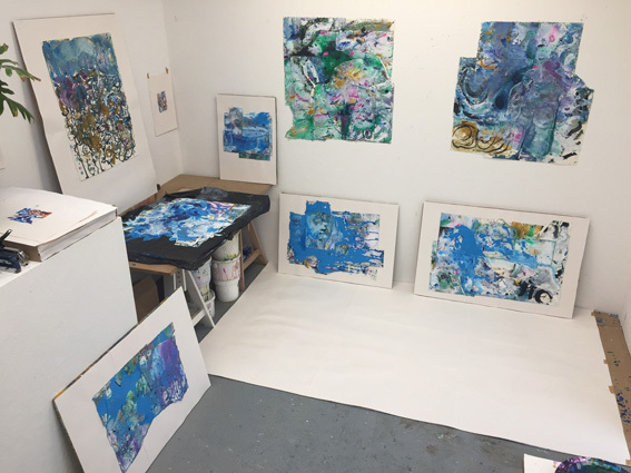 Cliff Studio 2020 - David Knight Painting